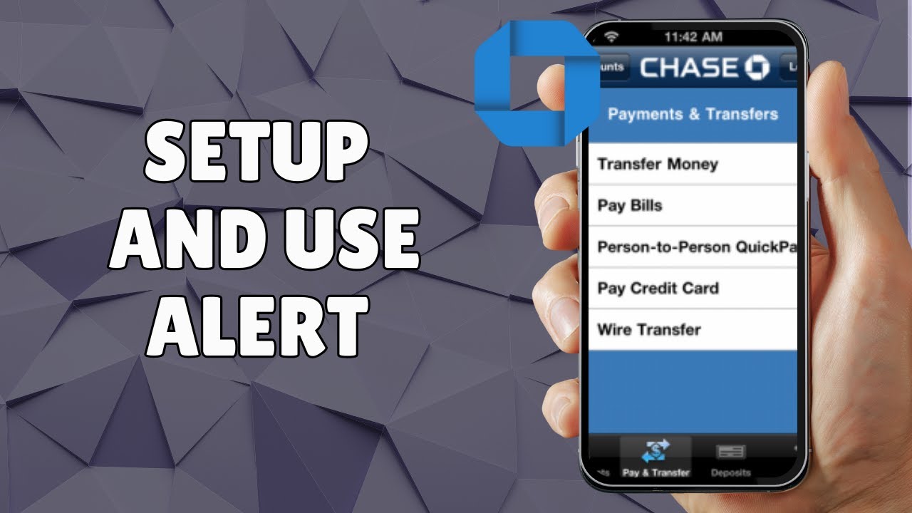 HOW TO SETUP AND USE CHASE ALERT - YouTube