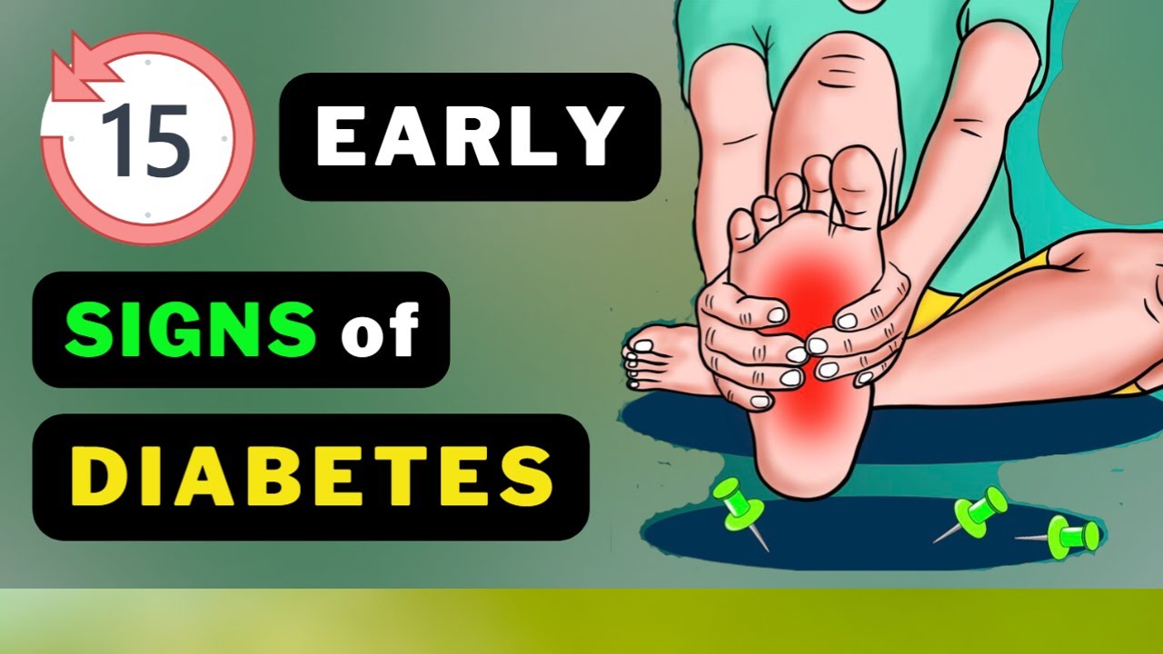15 Warning Signs of Diabetes You Can't Ignore! - YouTube