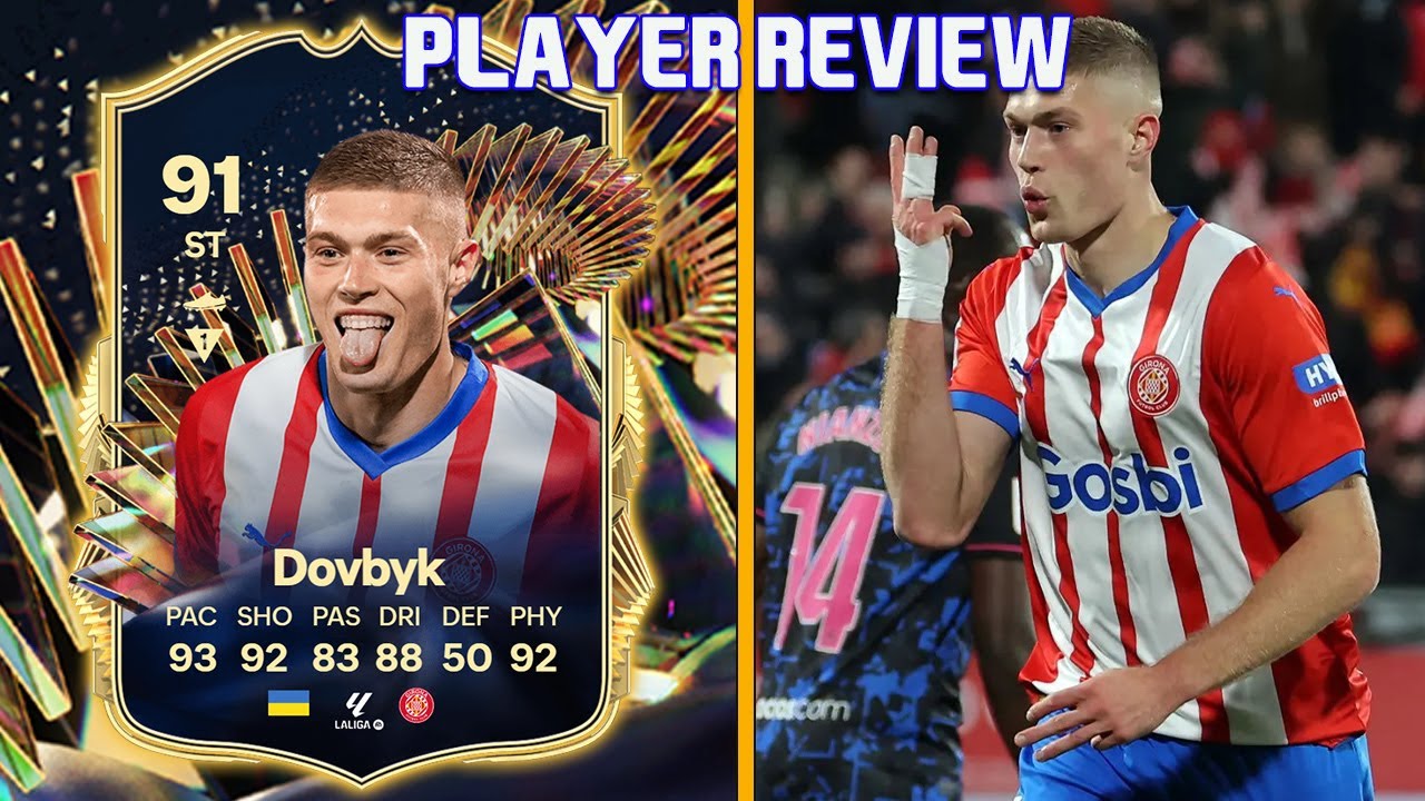 40K R9! 91 TOTS DOVBYK PLAYER REVIEW! FC 24 ULTIMATE TEAM - YouTube
