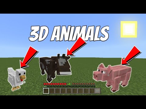 3D Animals [Minecraft] - YouTube