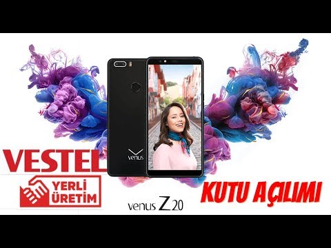 Vestel Venus Z20 Kutu Açılışı . Lansmana Özel Sürprizler Hediyeler | Yerli Telefon