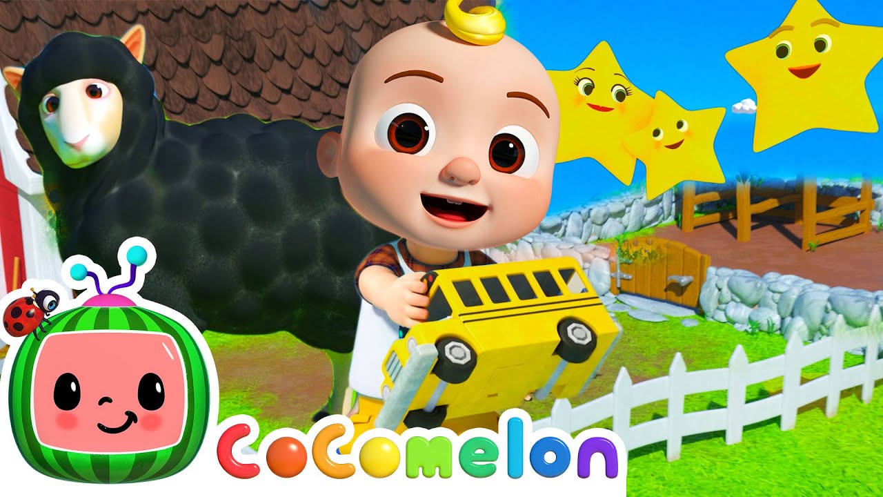 Baa Baa Black Sheep + Wheels on the Bus + Twinkle Twinkle | Little ...