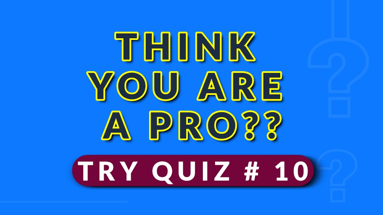 Challenging Your Mind: Best General Knowlege Quiz - YouTube