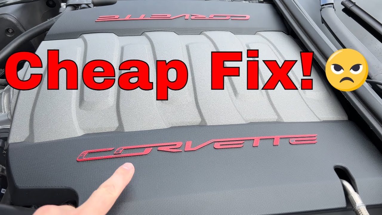 C7 Corvette Engine Decal Install - YouTube