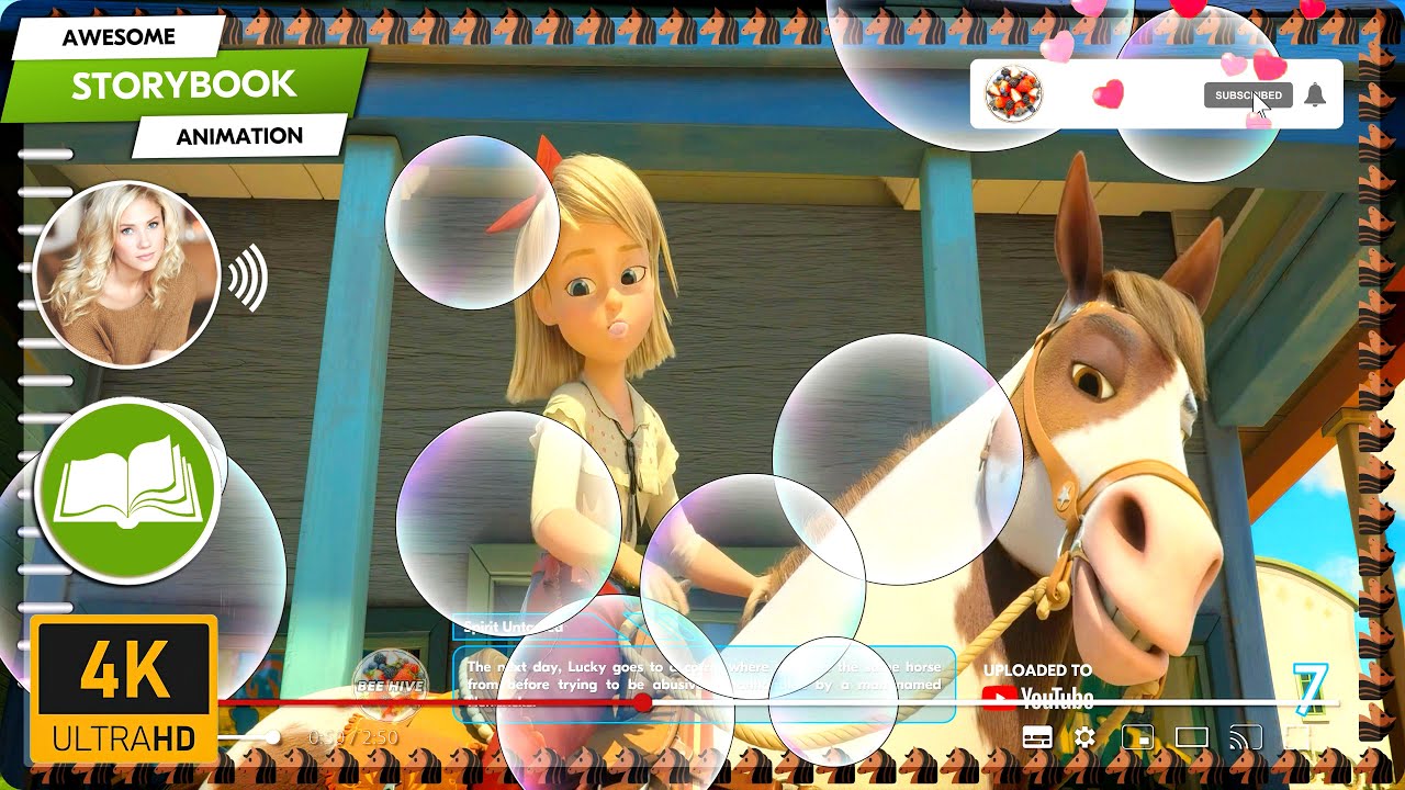 Spirit Untamed 2021 Remastered 4K UHD with Storybook Animation and ...