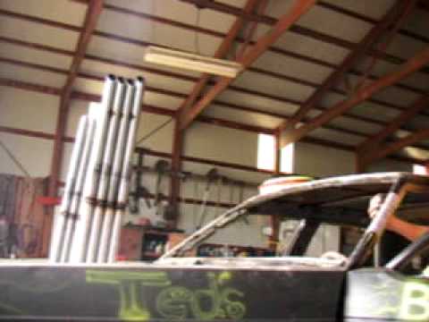 Derby Car, 1982 olds delta, dec headers 4 in a row extd. - YouTube