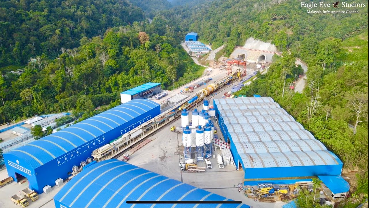 ECRL Project Portal Genting Latest Update ( March 2022 ) - YouTube