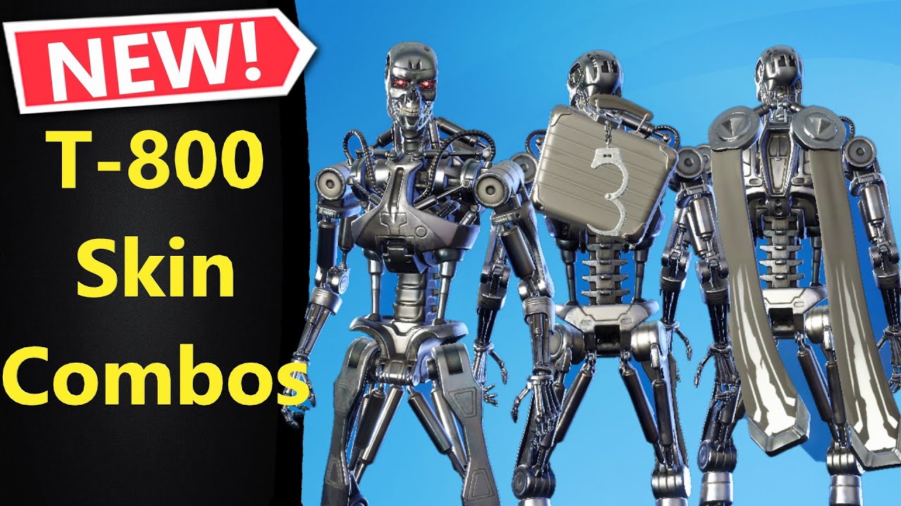 T-800 Skin Combos in Fortnite - YouTube