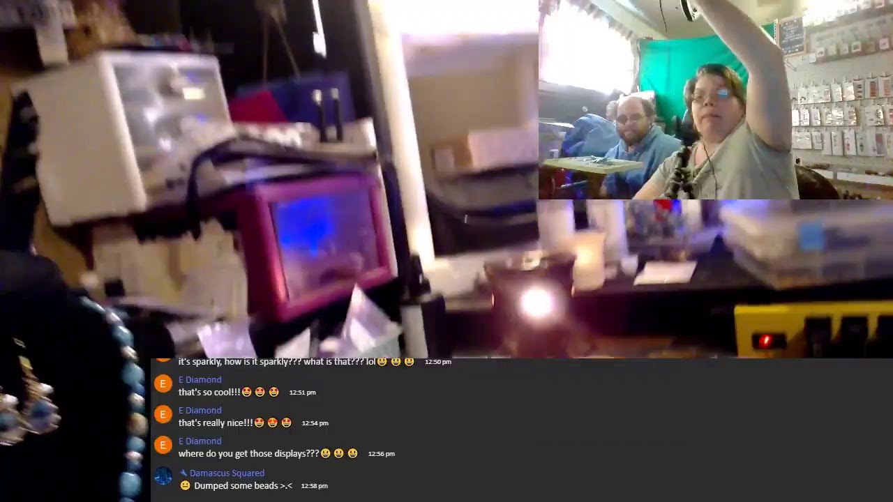 Morning banter and beading - YouTube