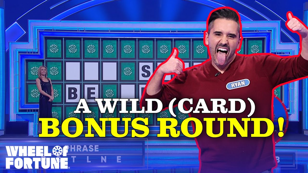 Ryan's Bonus Round | Wheel of Fortune - YouTube