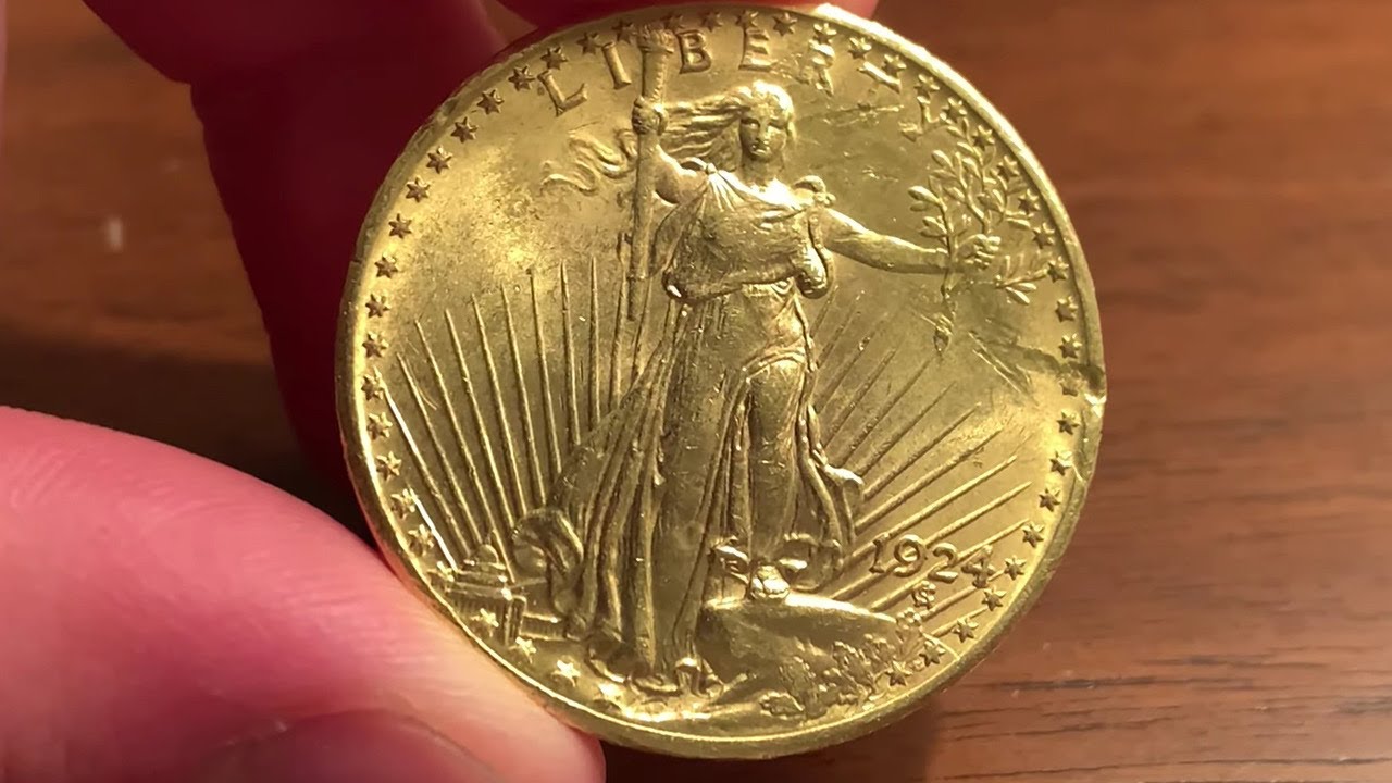 1924 Twenty Dollar Gold Coin