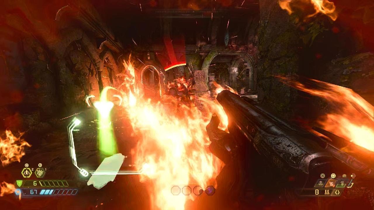 DOOM Eternal on hardest difficulty makes me want to cry - YouTube