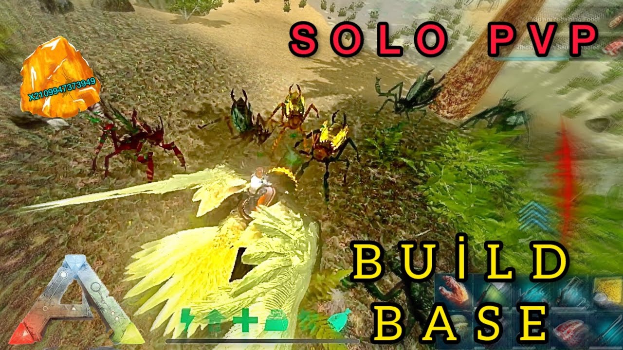 ARK | THE CENTER SOLO PVP FRESH START BUİLD BASE s/3 - YouTube
