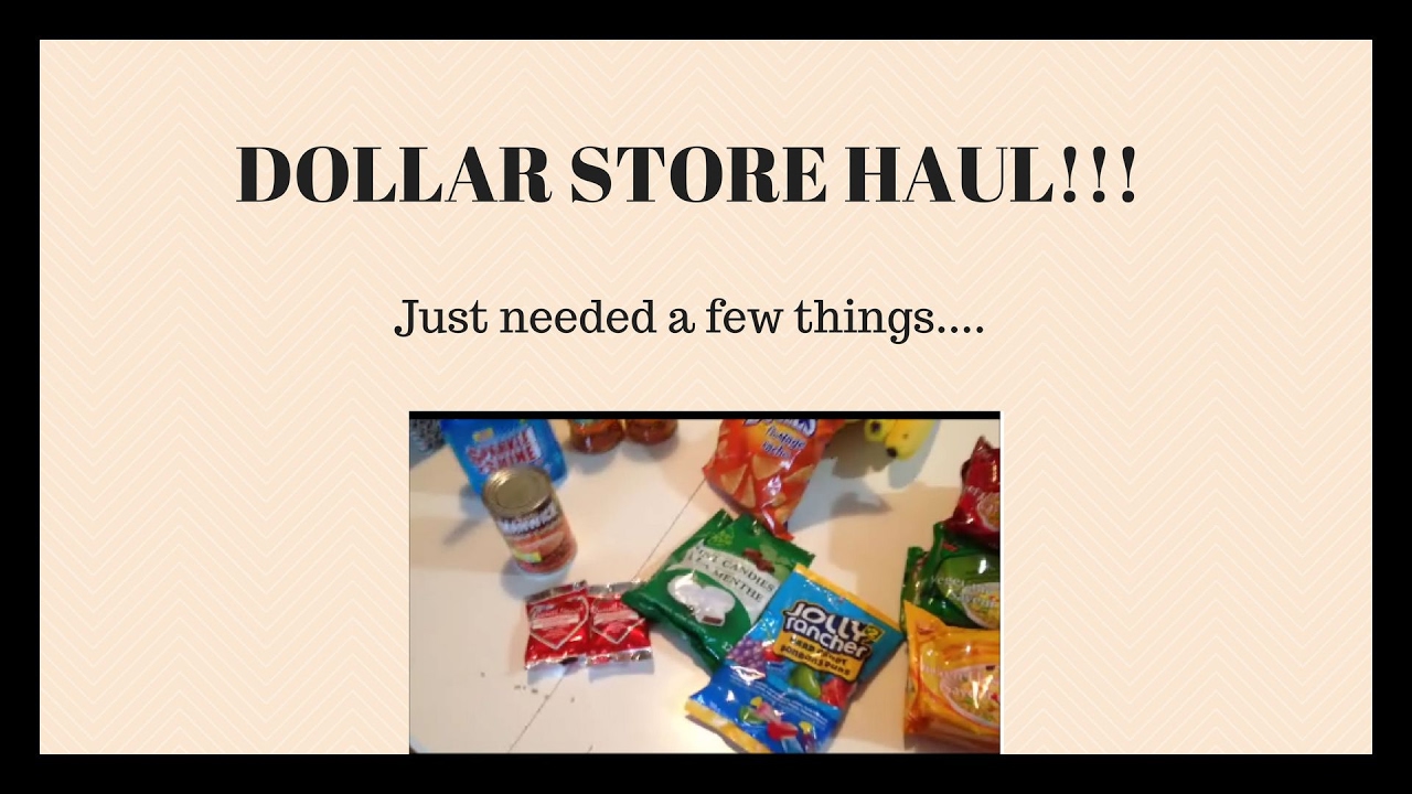 Dollar Store Haul Youtube