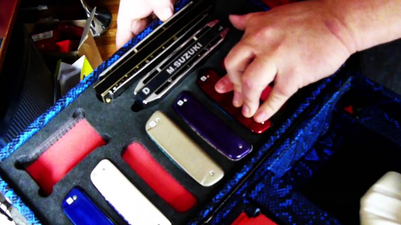 Rick L Blues Slim's Custom Harmonica Case Review - YouTube