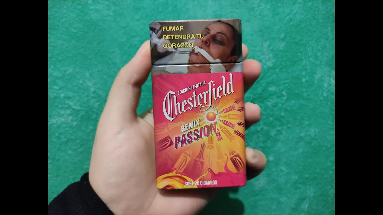 Nueva cigarrera de chesterfield Remix passion - YouTube