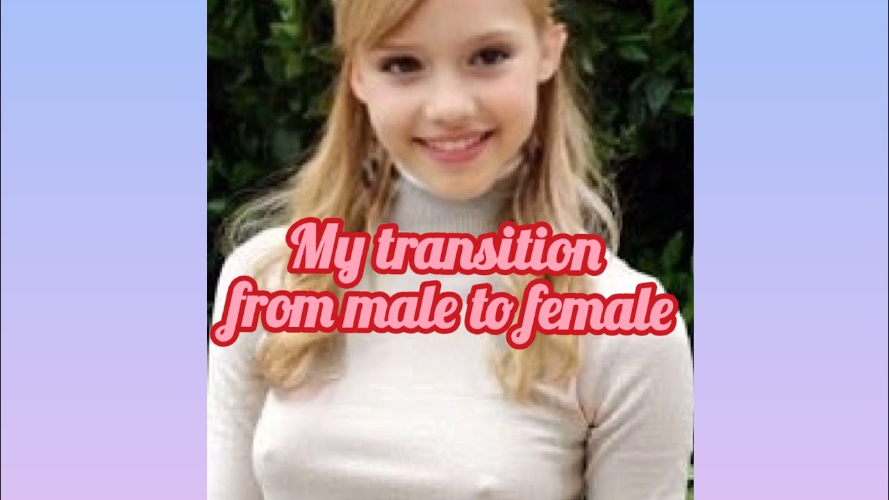 My transition from male to female, M2F, MTF - YouTube