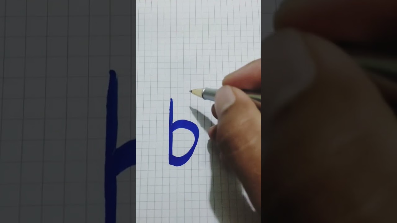 Drawing letter b#shorts - YouTube