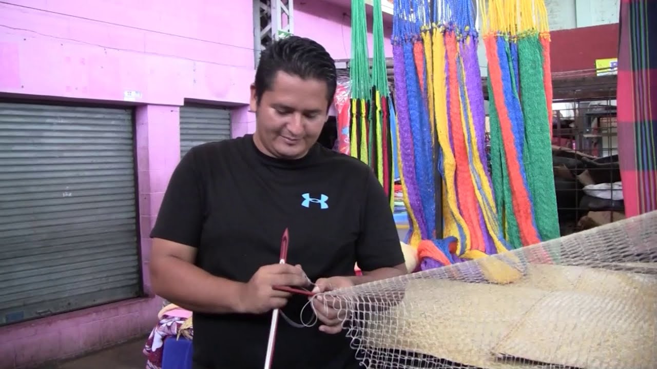 Elaboración de hamacas y atarrayas - YouTube