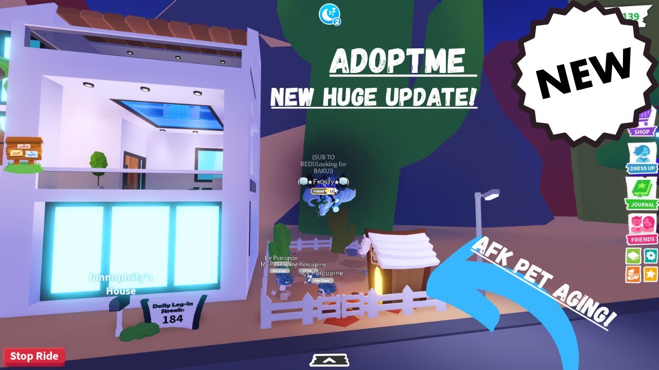 🐶ADOPTME HUGE UPDATE🐶|🆕Big Changes🆕|🤩AFK Pet Aging🤩|💸Earn more Bucks💸|🏎 ...
