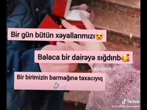 Butun subaylara qismet men subaylıqa son qoydum bu gun❤