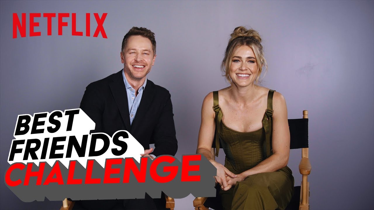 Manifest's Melissa Roxburgh and Josh Dallas Take the BFF Challenge ...