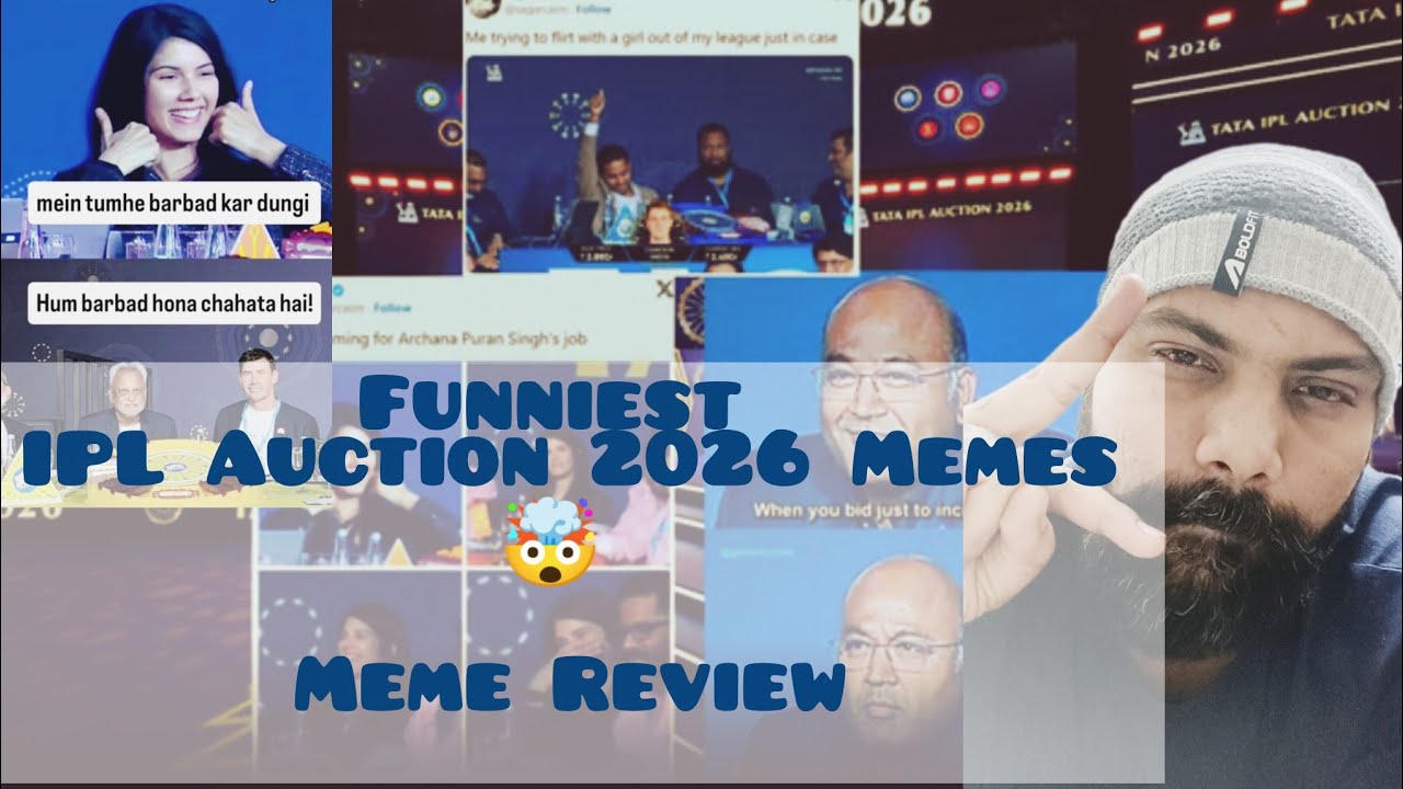 IPL Auction 2026 MEME Review 😂 | Dr Dewal Cricket Clips #iplauction # ...