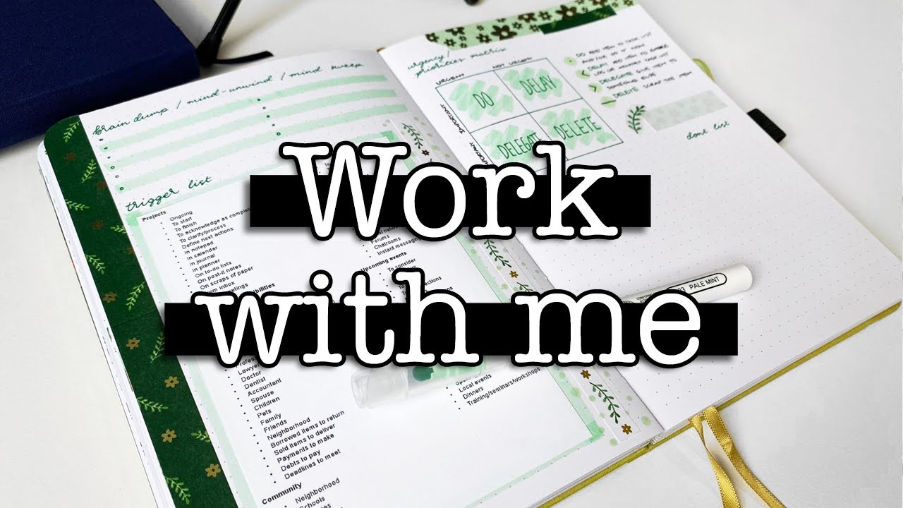 Work with me (+2 hours) 💜 Plan with me livestream - YouTube