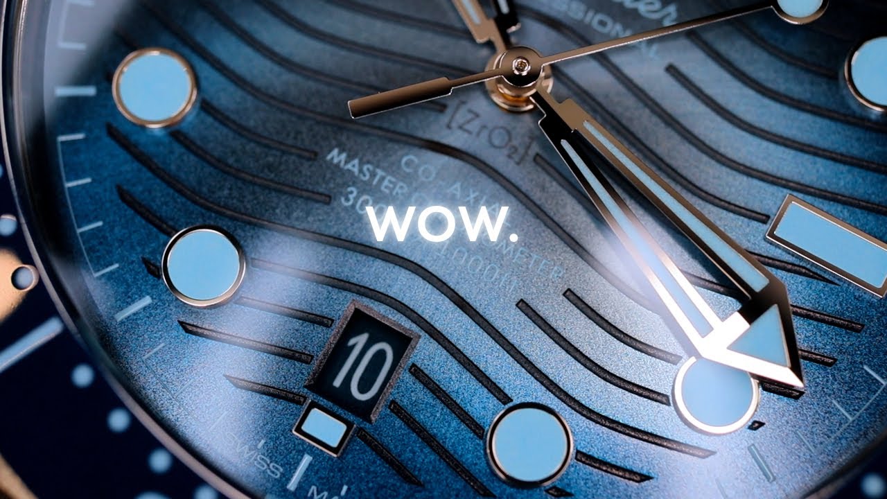 Craziest Blue Dial - Omega Seamaster 'Summer Blue' - YouTube