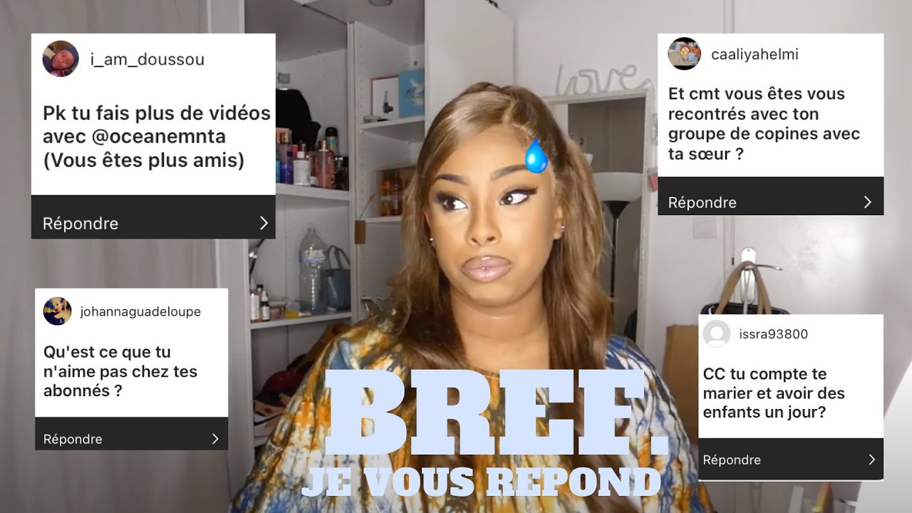 TOUJOURS CELIBATAIRE? PLUS DE COPINE? BREF JE VOUS REPONDS. ft. ATINA ...