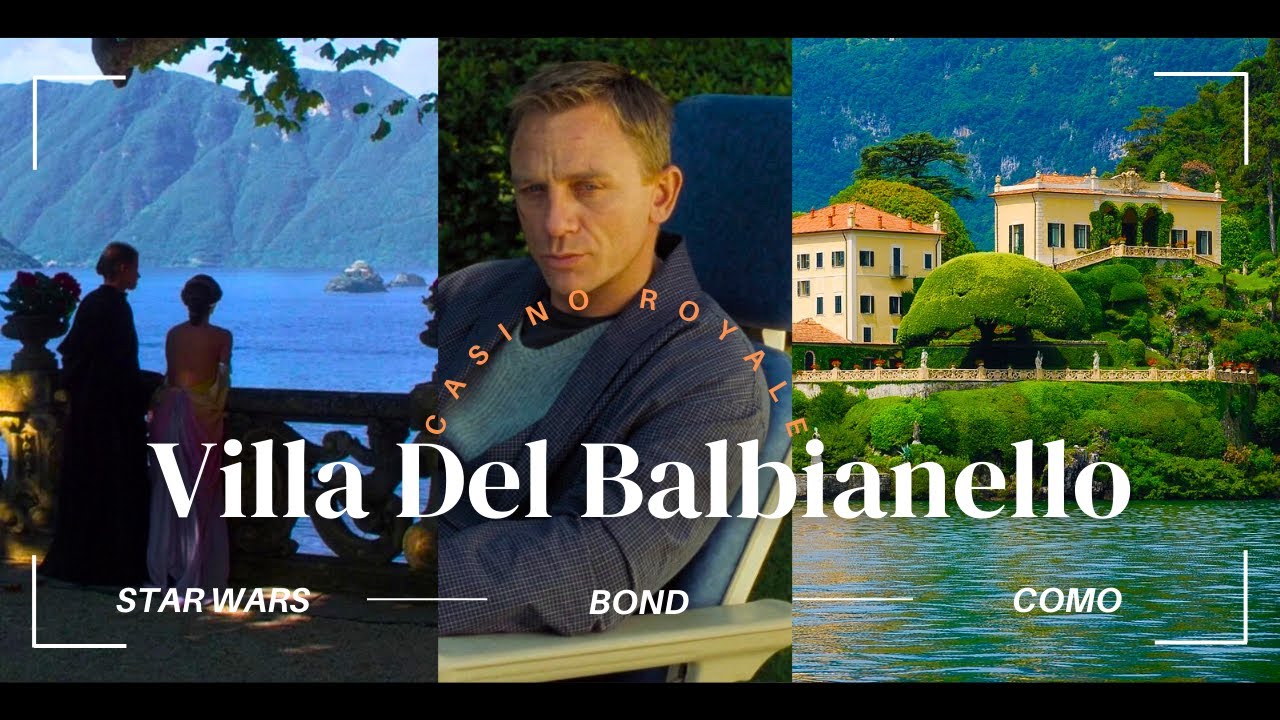 James Bond Casino Royale Location - Lake Como Villa del Balbianello ...