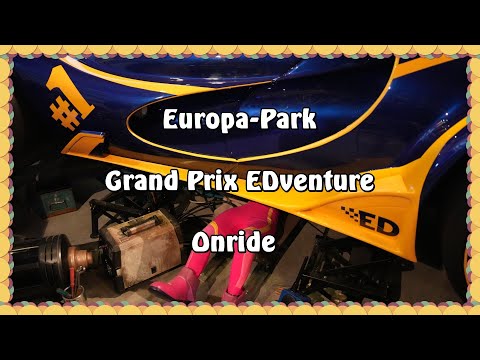 Europa Park GRAND PRIX EDventure Onride - YouTube