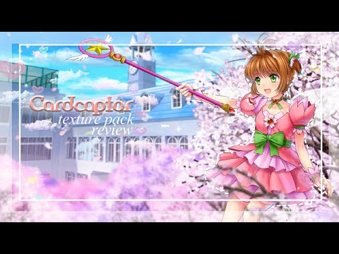 Cardcaptor sakura ||texture pack ||full review ||loveygurl - YouTube