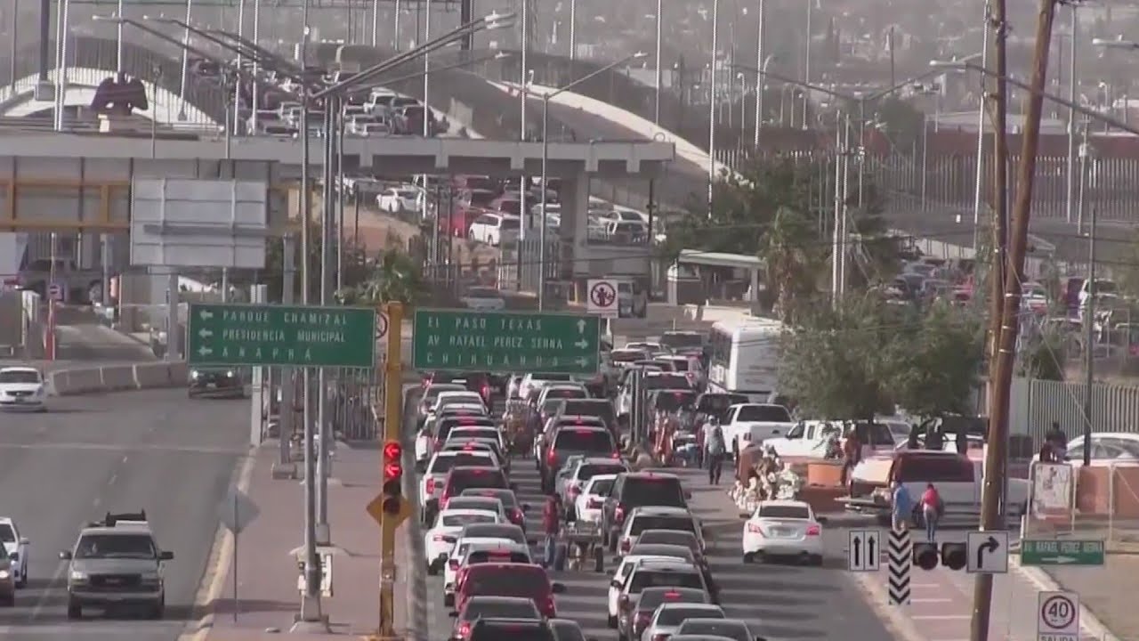 Across Juarez: Bridge Wait Times increase - YouTube
