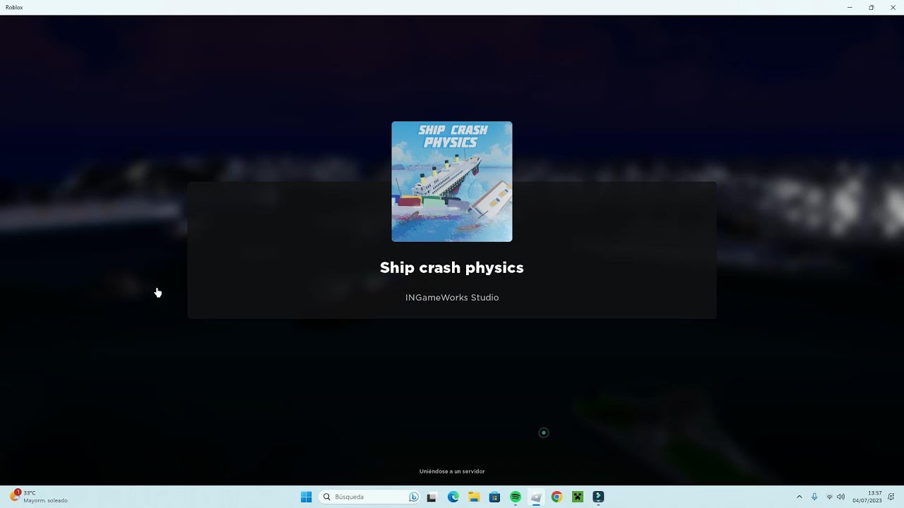 ship crash physics parte #2 en roblox. - YouTube