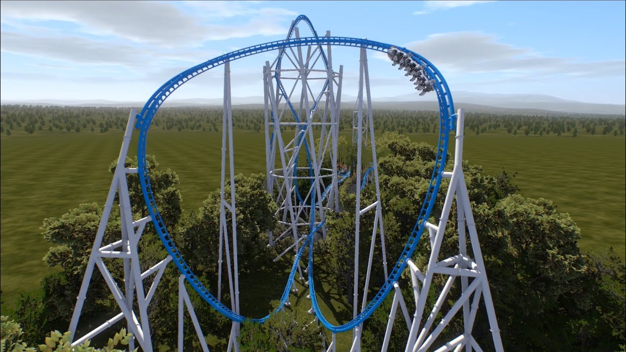 Stargazer | Intamin Figure 8 Loop | No Limits 2 - YouTube