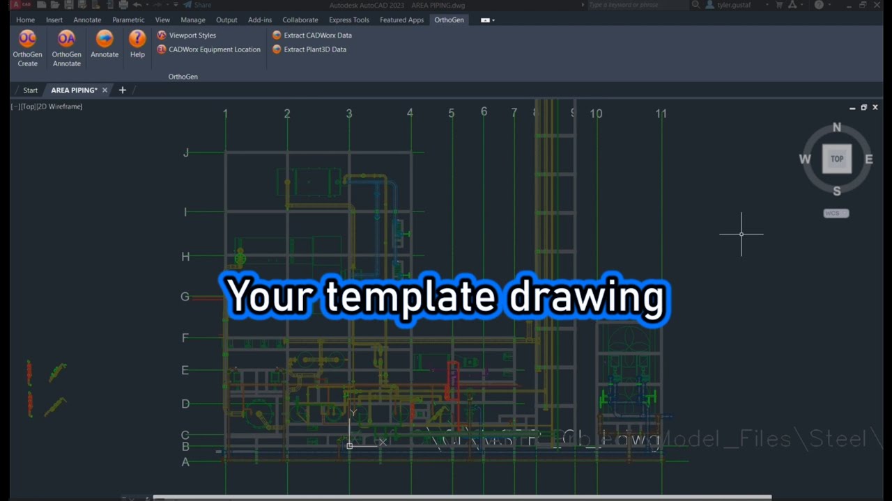 OrthoGen Create: Using a Template - YouTube