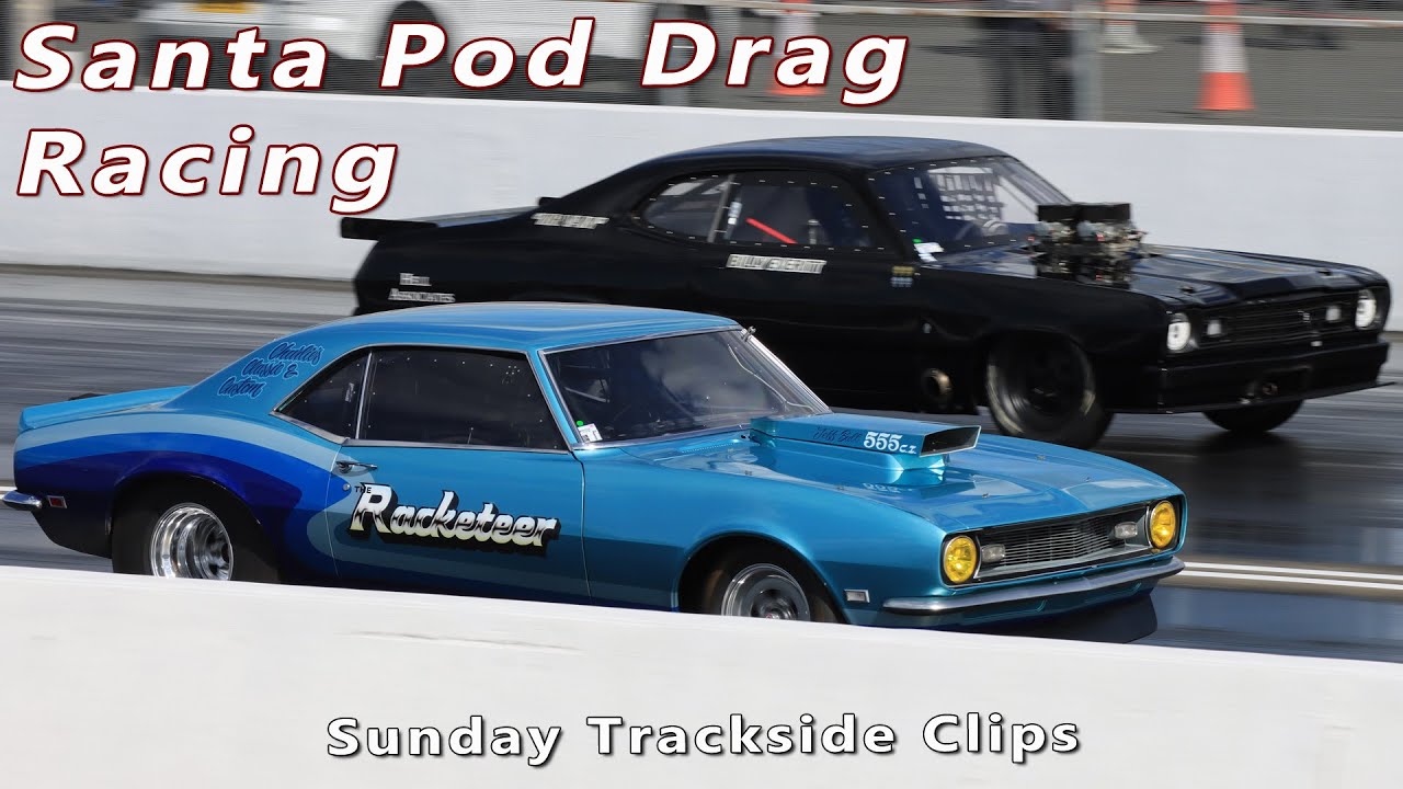 Santa Pod Main Event | Sunday Qualifying | Trackside Clips - YouTube