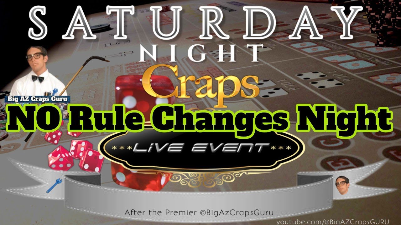 Saturday "No Rule Changes" Fantasy Tournament LIVE CRAPS/Crapsee: 8/16 ...