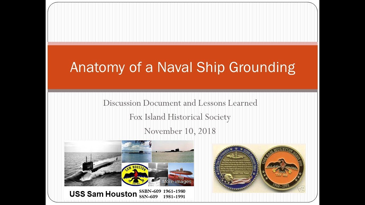 Naval Ship Grounding Presentation Nov 10, 2018 - YouTube