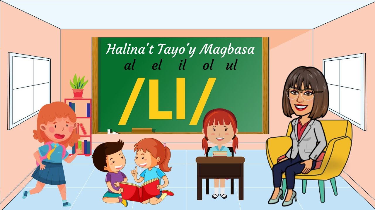 Pagsasanay sa Pagbasa ng mga Salita na may Huling Tunog /Ll/ - YouTube