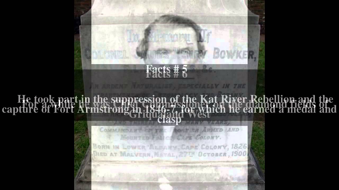 James Henry Bowker Top # 8 Facts - YouTube