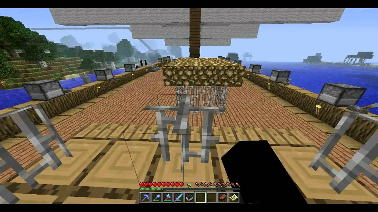 Big boat (Minecraft) USS Troloing - YouTube