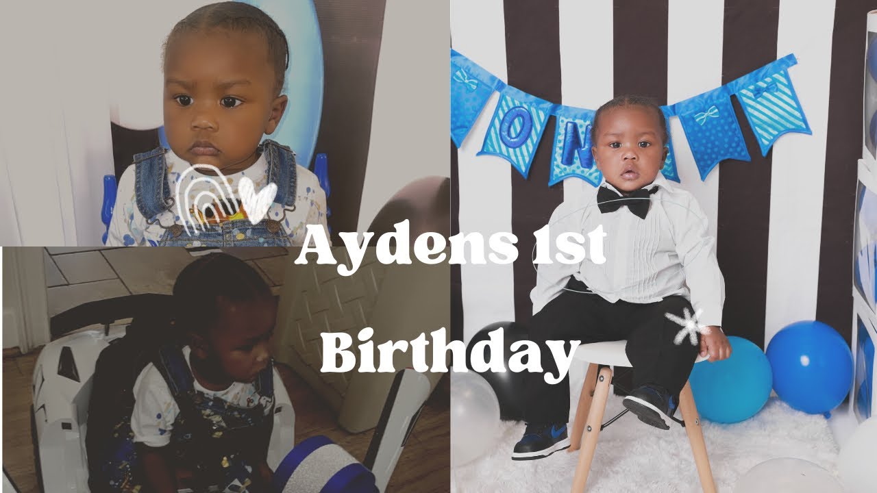 Ayden 1st Birthday 💙💙💙 #bossbabytheme #explorepage #fyp - YouTube