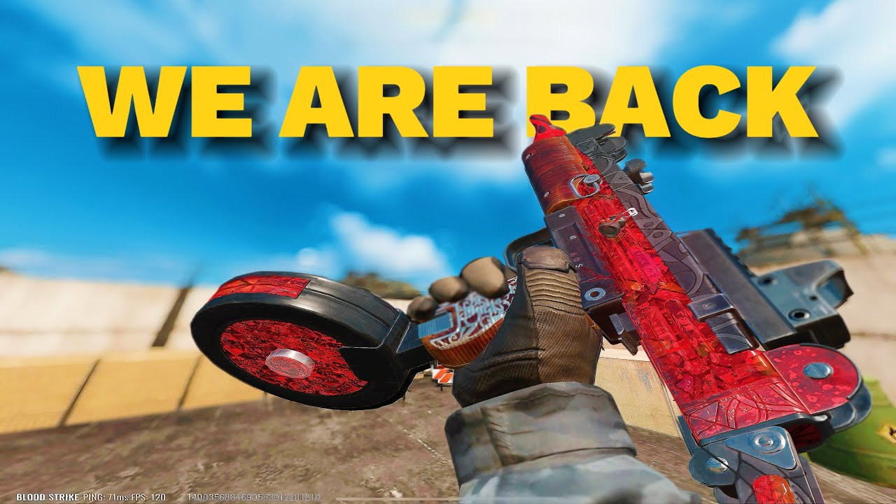 Spike Reworked In BloodStrike + New Uzi Weapon BP Skin - YouTube