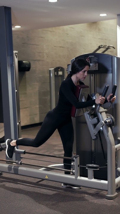 Glute Kick Back Machine Youtube