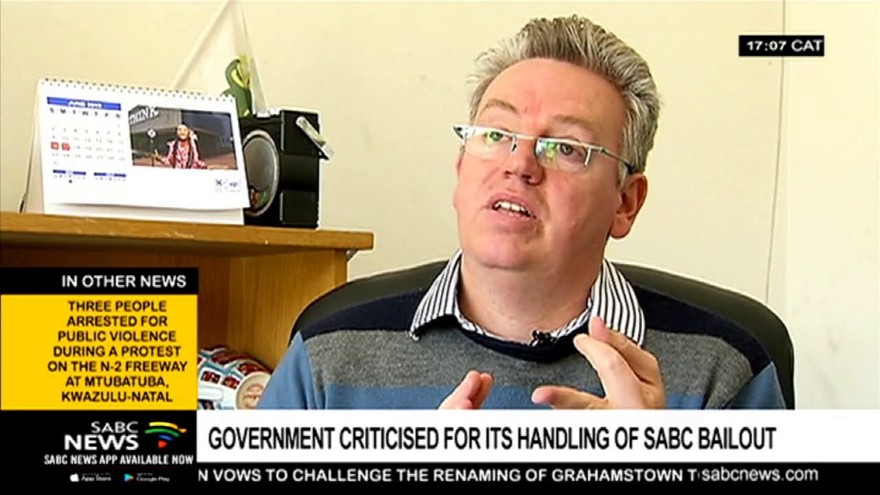 Government criticised of its handling of SABC bailout issue: Bird - YouTube