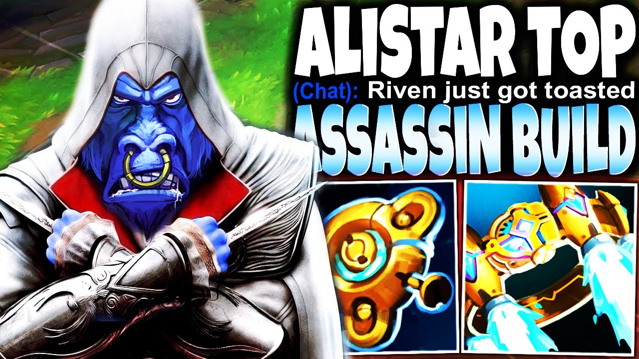 RIVEN DISAPPEARED Vs My New BUFFED ALISTAR TOP AP PEN Season 13 Build 🔥 ...