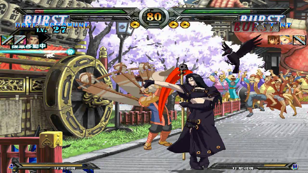 Mugen HD: Sengoku Basara X Vs Guilty Gear - YouTube