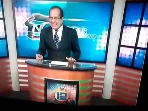 Se le traba la lengua a Saúl Cordero de WOLE-TV - YouTube